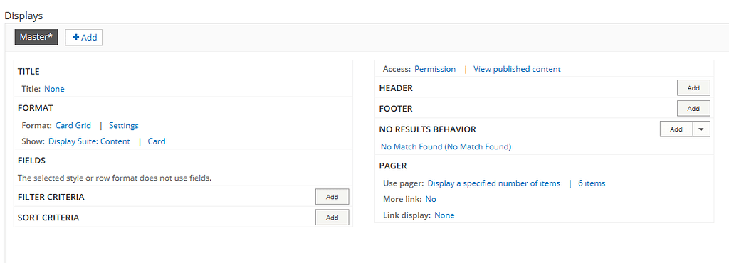 Create card grid with related card - Online Support Service - Drupal ...